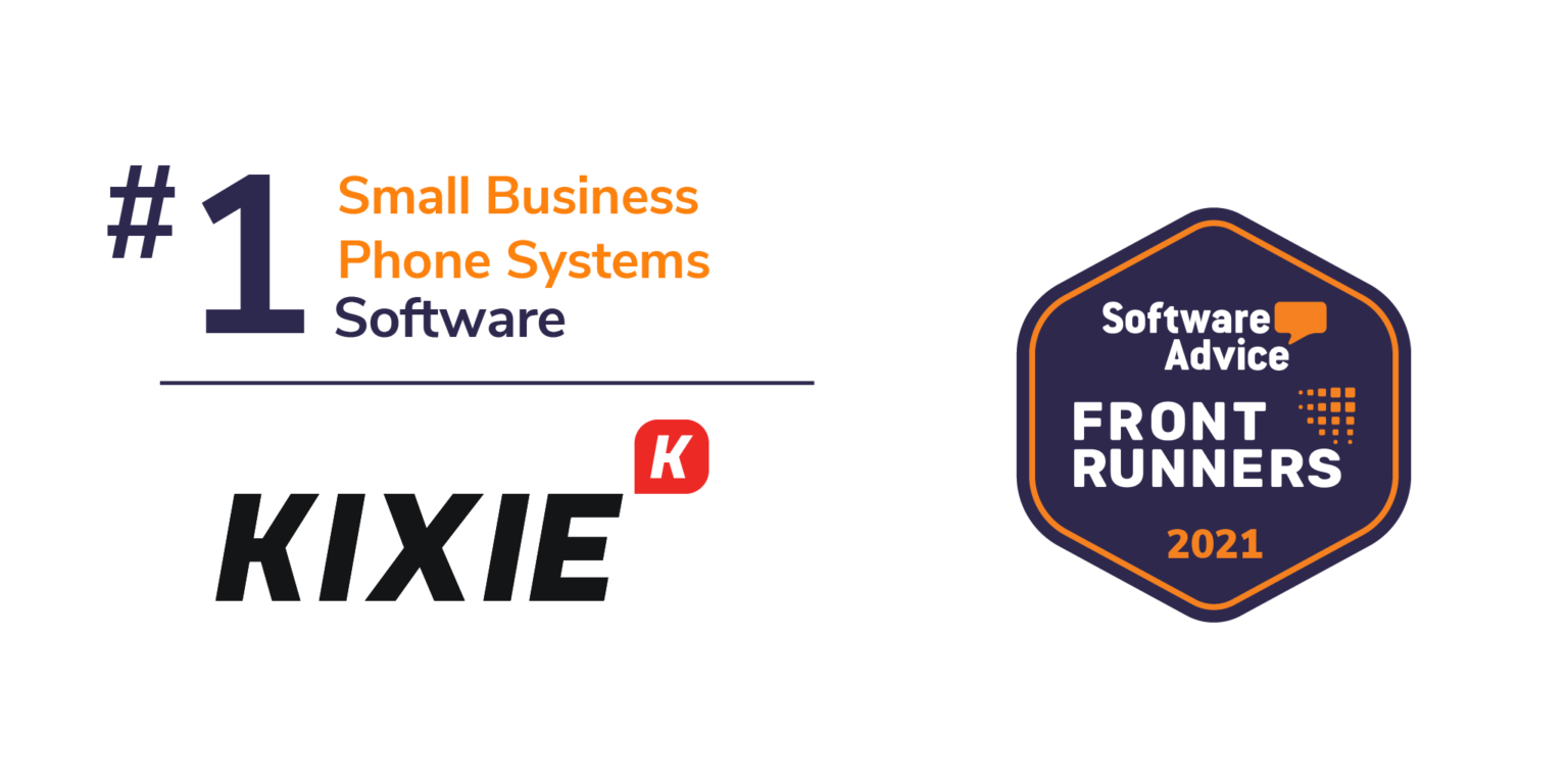 Kixie Named FrontRunner for Small Business Phone Systems Software