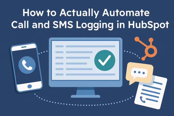 How to Actually Automate Call and SMS Logging in HubSpot