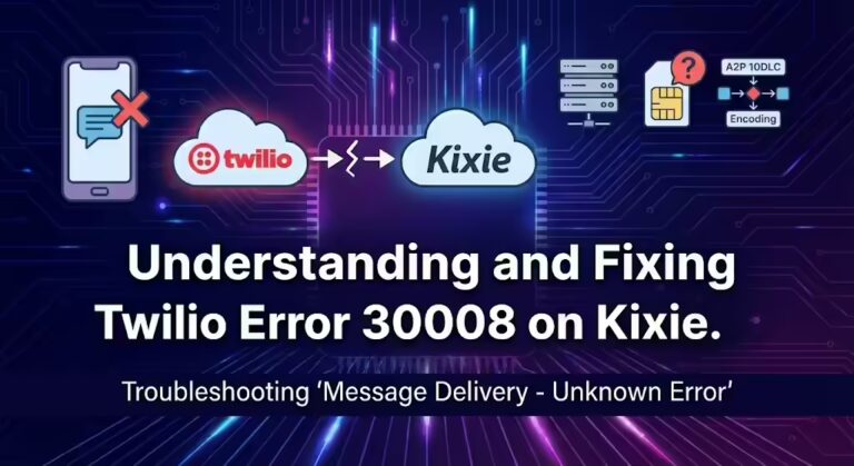 Twilio Error 30008 Explained (And How to Fix It)